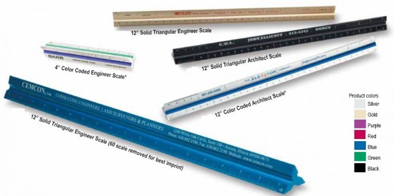 Triangular Scales for Engineers & Architects | Trigon International Inc.