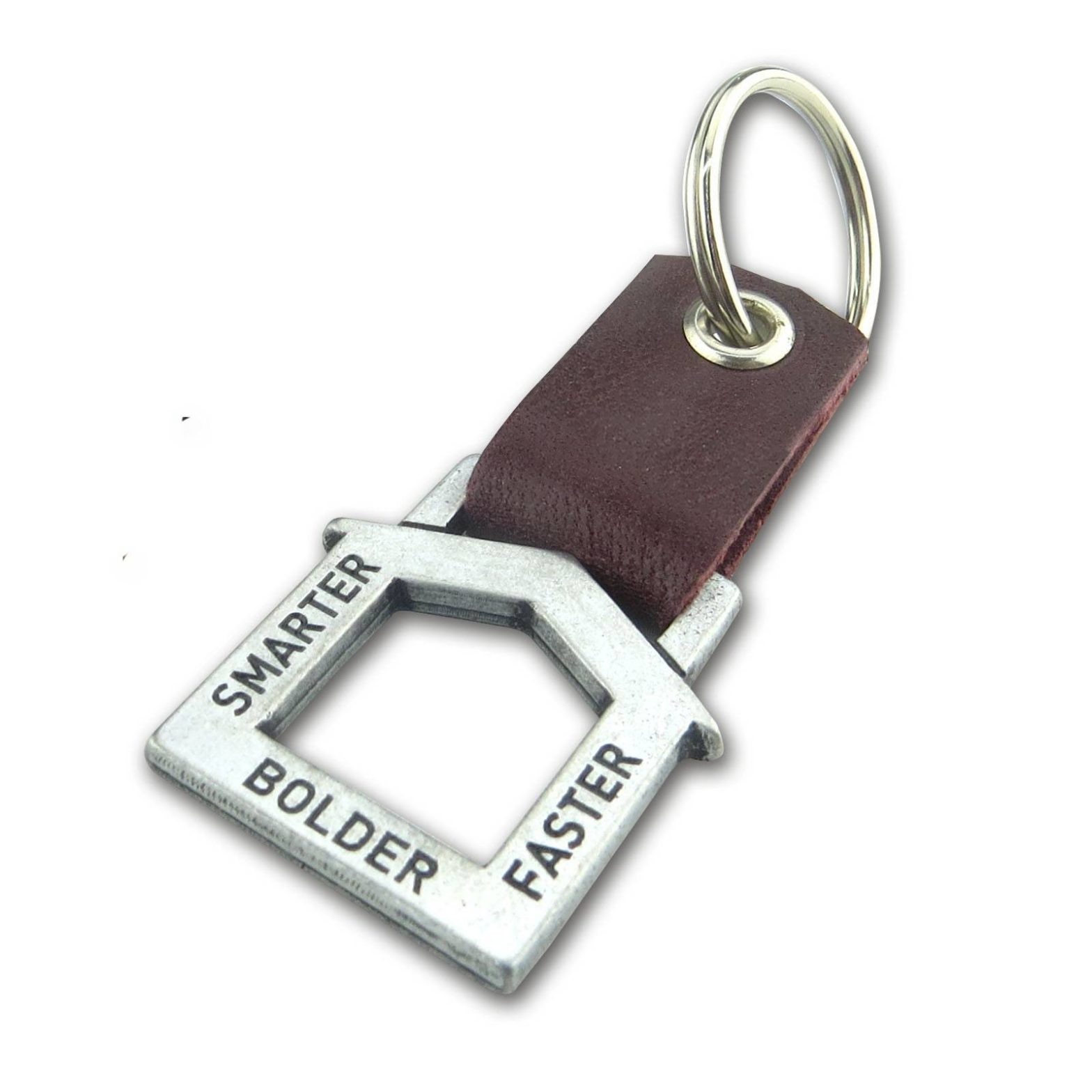 Popular Custom Key Tags for Promotional Marketing , Leather & Cast