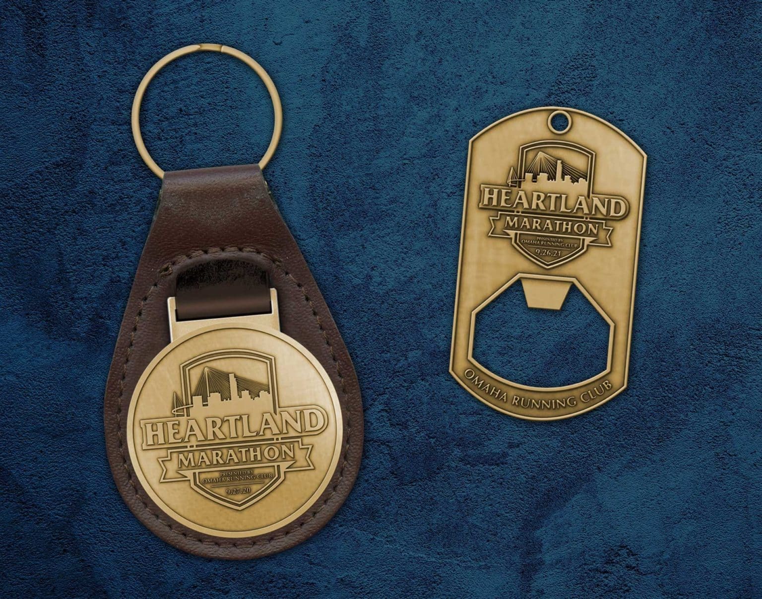 Popular Custom Key Tags for Promotional Marketing , Leather & Cast